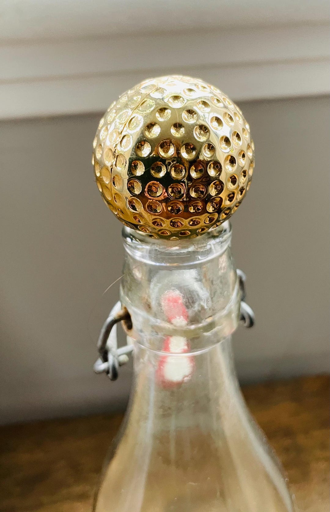 Gold Plated Golf Ball Measuring Tape - Etsy