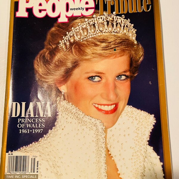 Princess Diana Magazine - Etsy