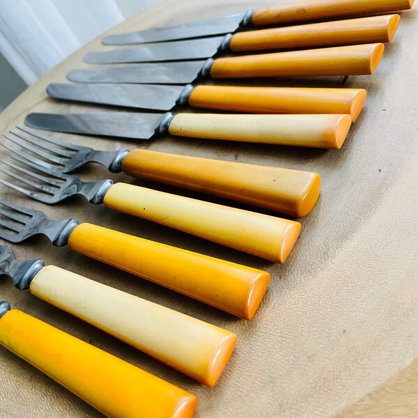 Bakelite Flatware - Etsy