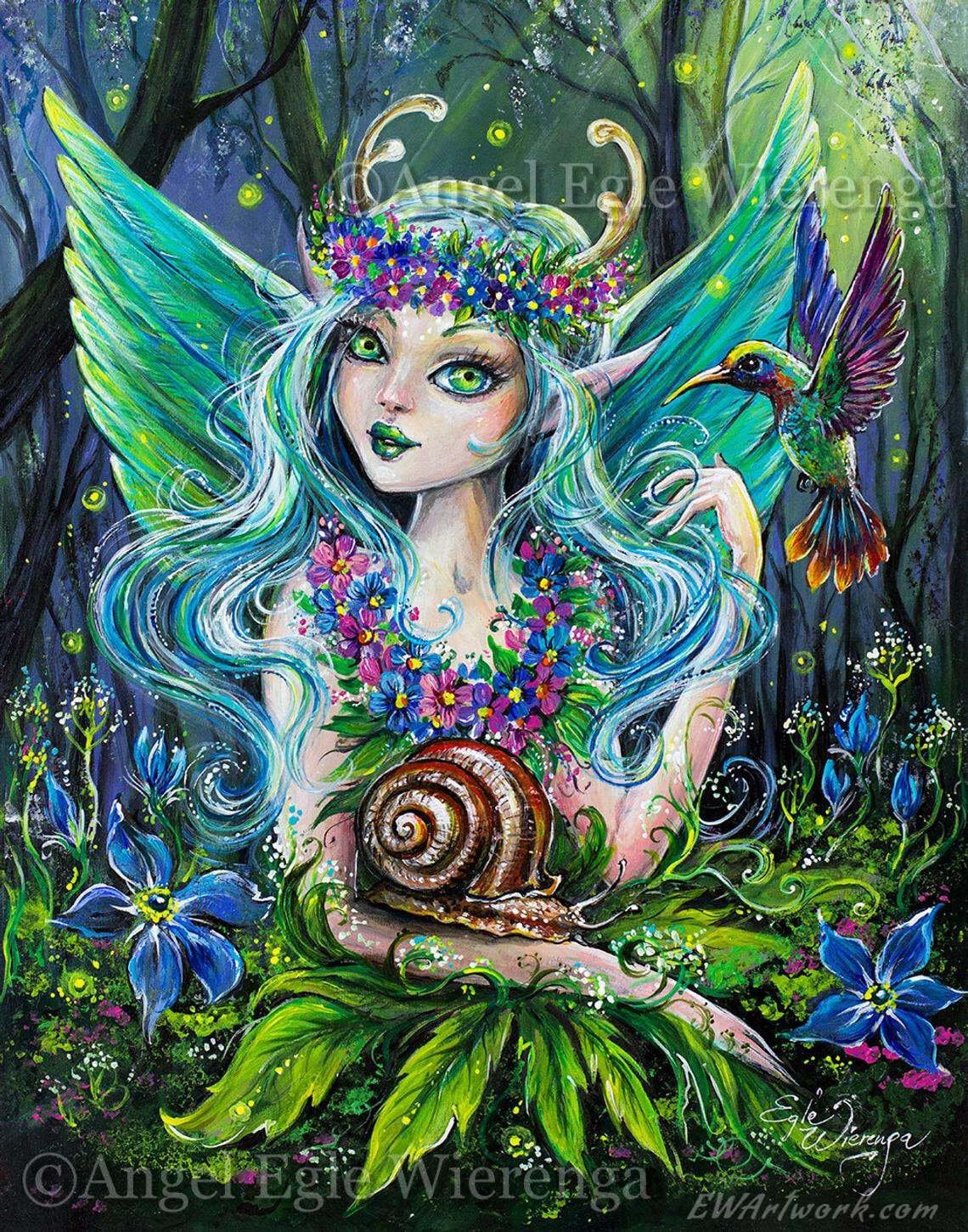 Beautiful Paintings Of Fairies