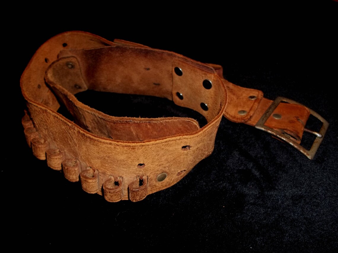 1800's Victorian Steampunk Western Leather Costume Belt - Etsy