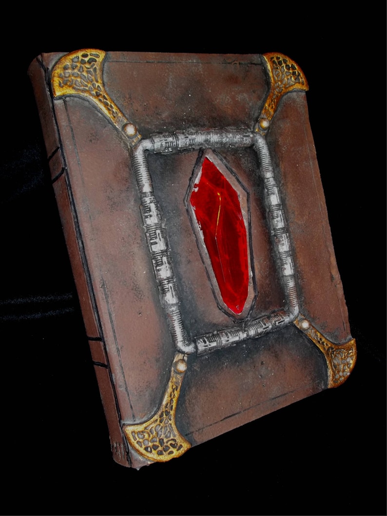 Steampunk Victorian Gothic Book Cover #1 - Raw Latex Casting - Ready to ...