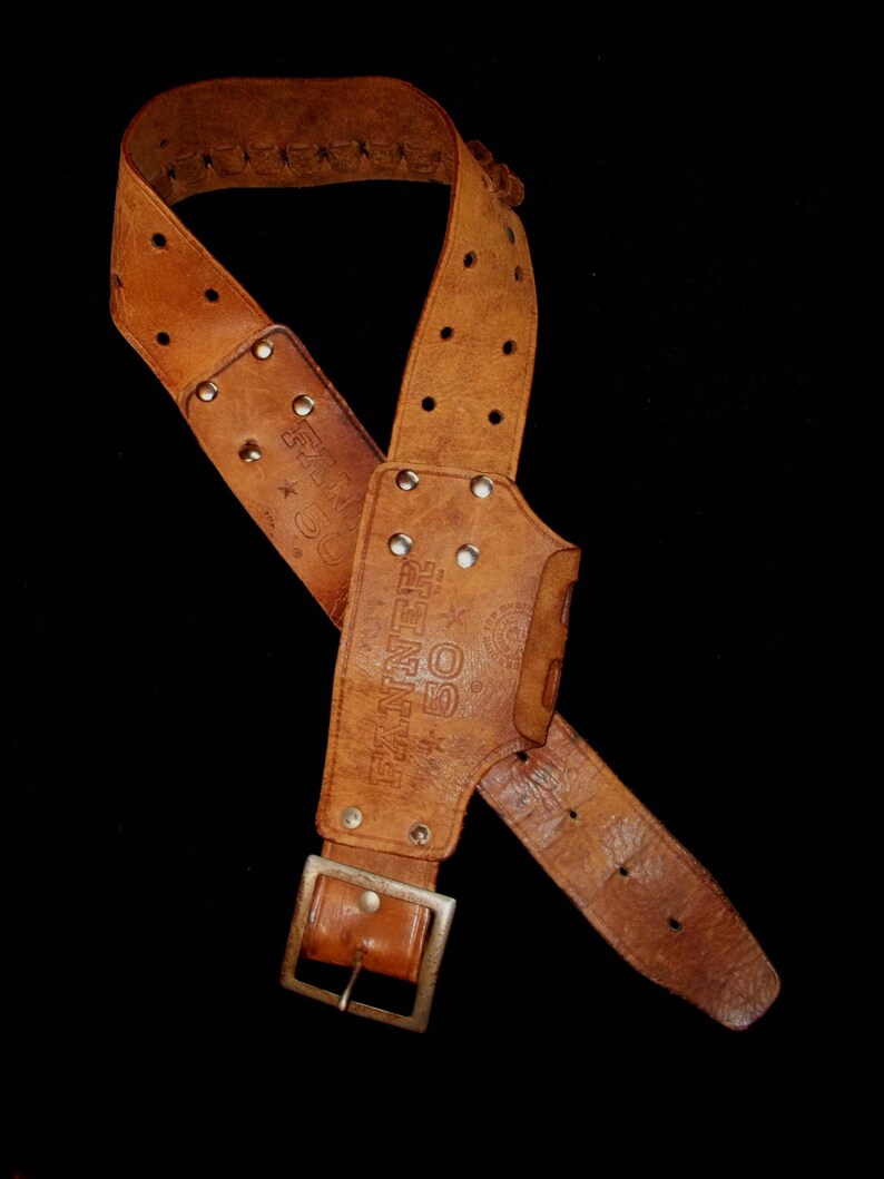 1800's Victorian Steampunk Western Leather Costume Belt | Etsy