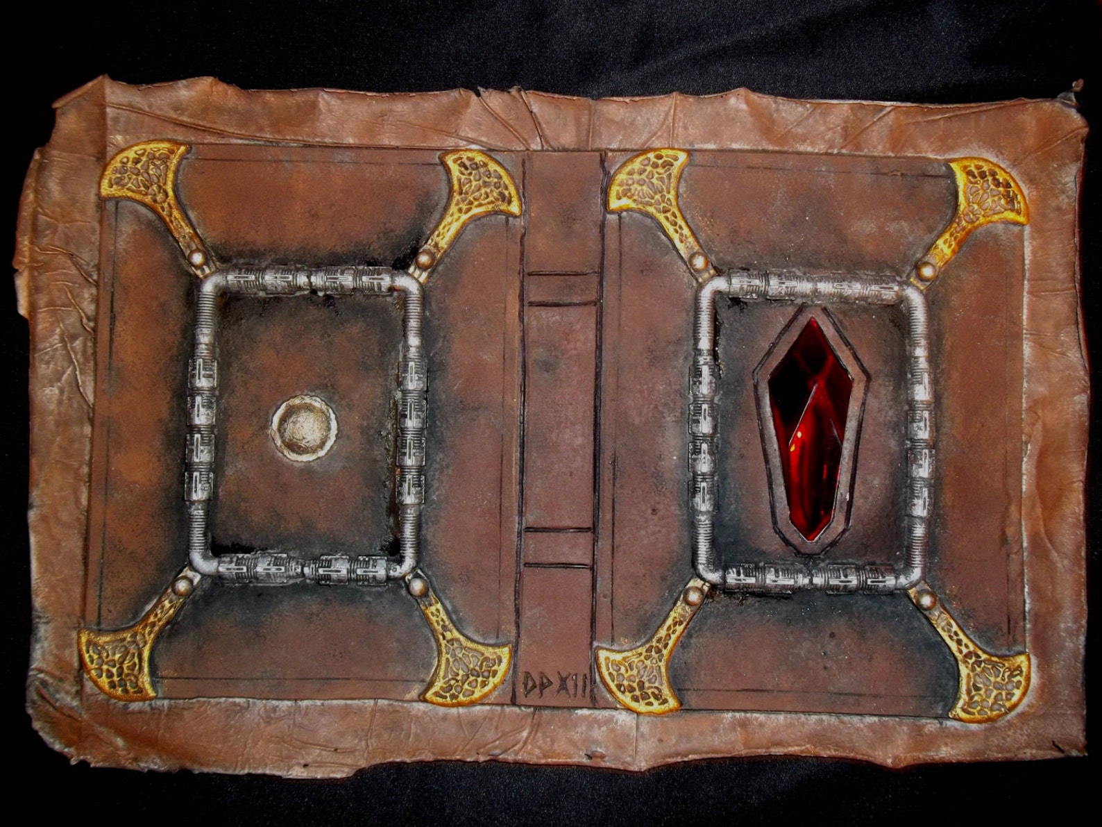 Steampunk Victorian Gothic Book Cover #1 - Raw Latex Casting - Ready to ...