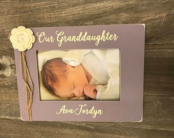Grandson photo frame | Etsy