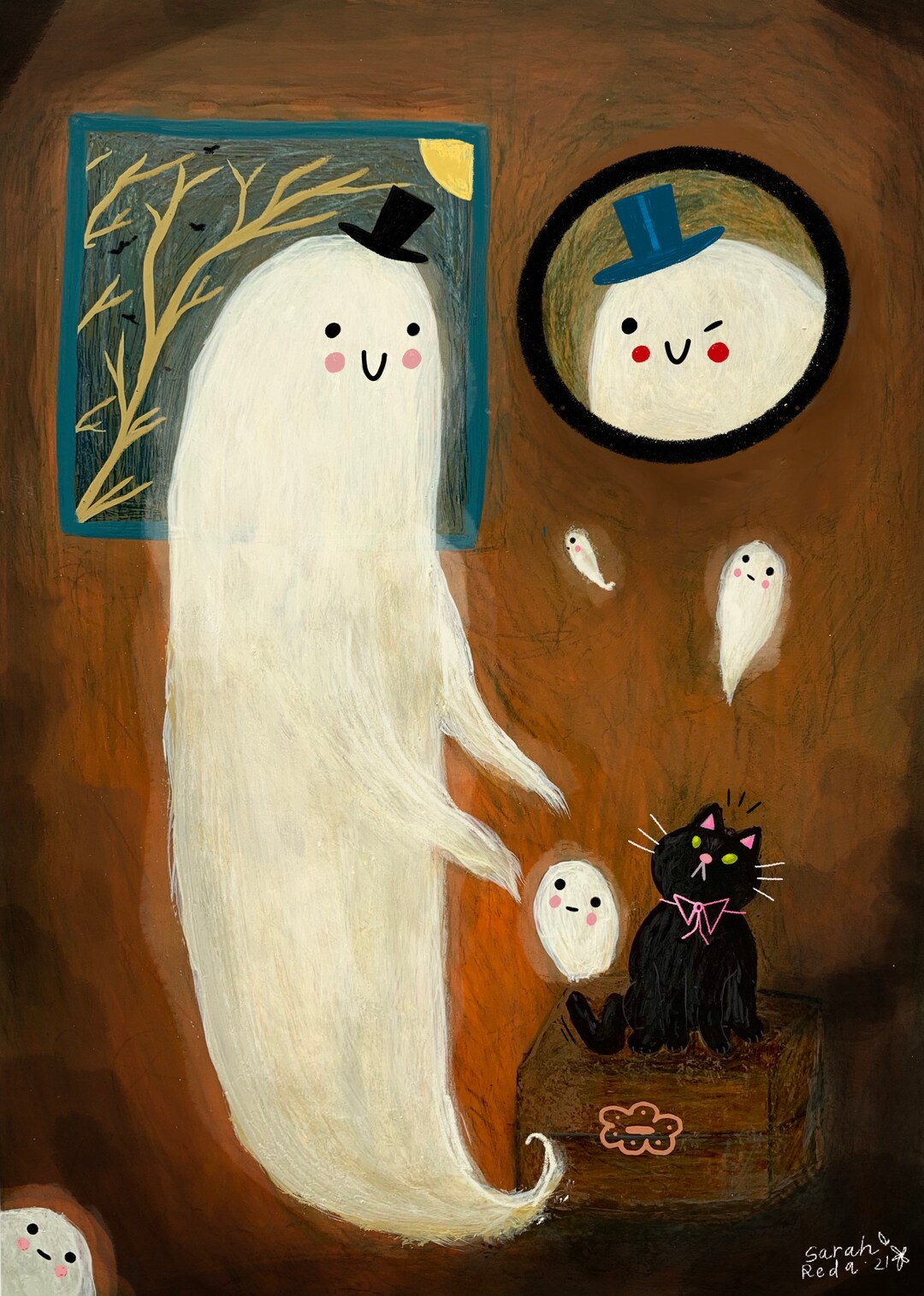 Ghosts! Print - Etsy
