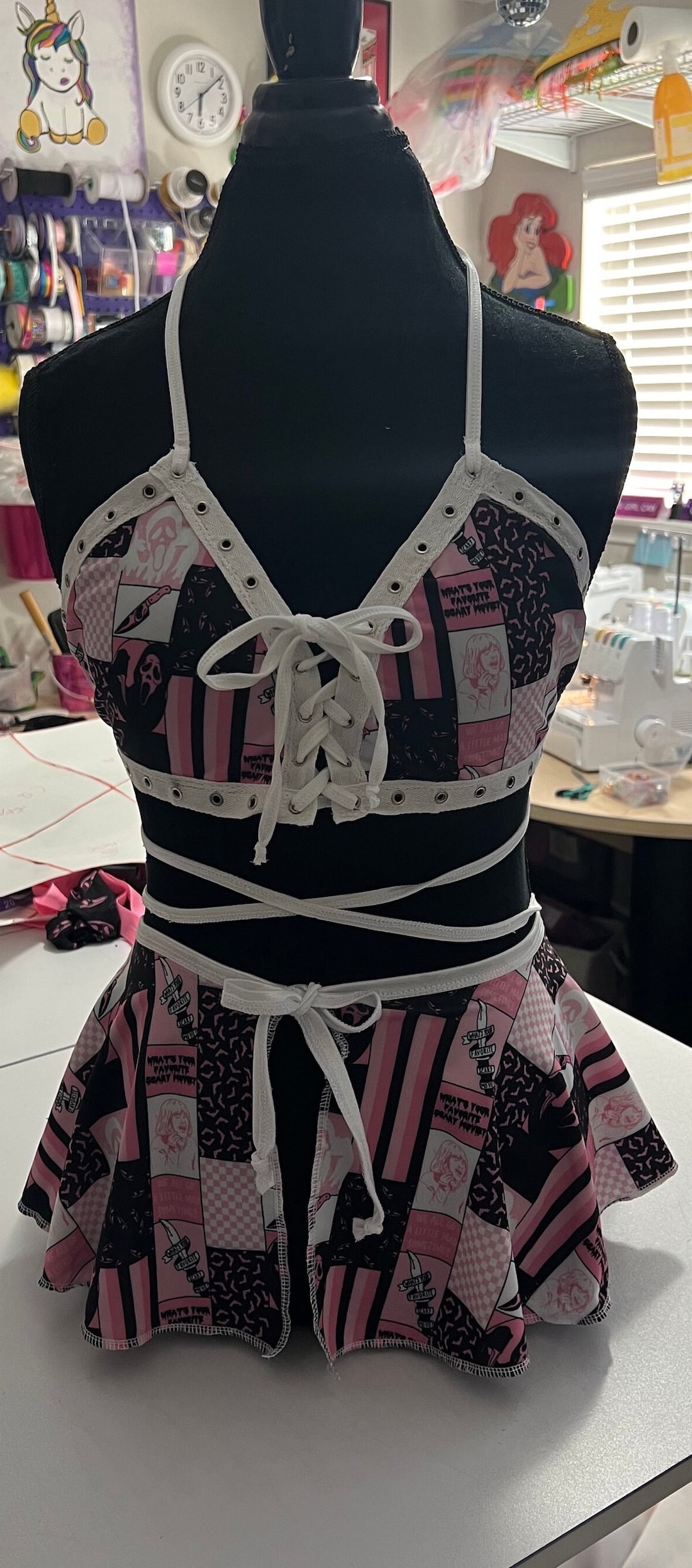 Custom Spooky Set • Rave Wear • Halloween Aesthetic • Rave Fashion ...