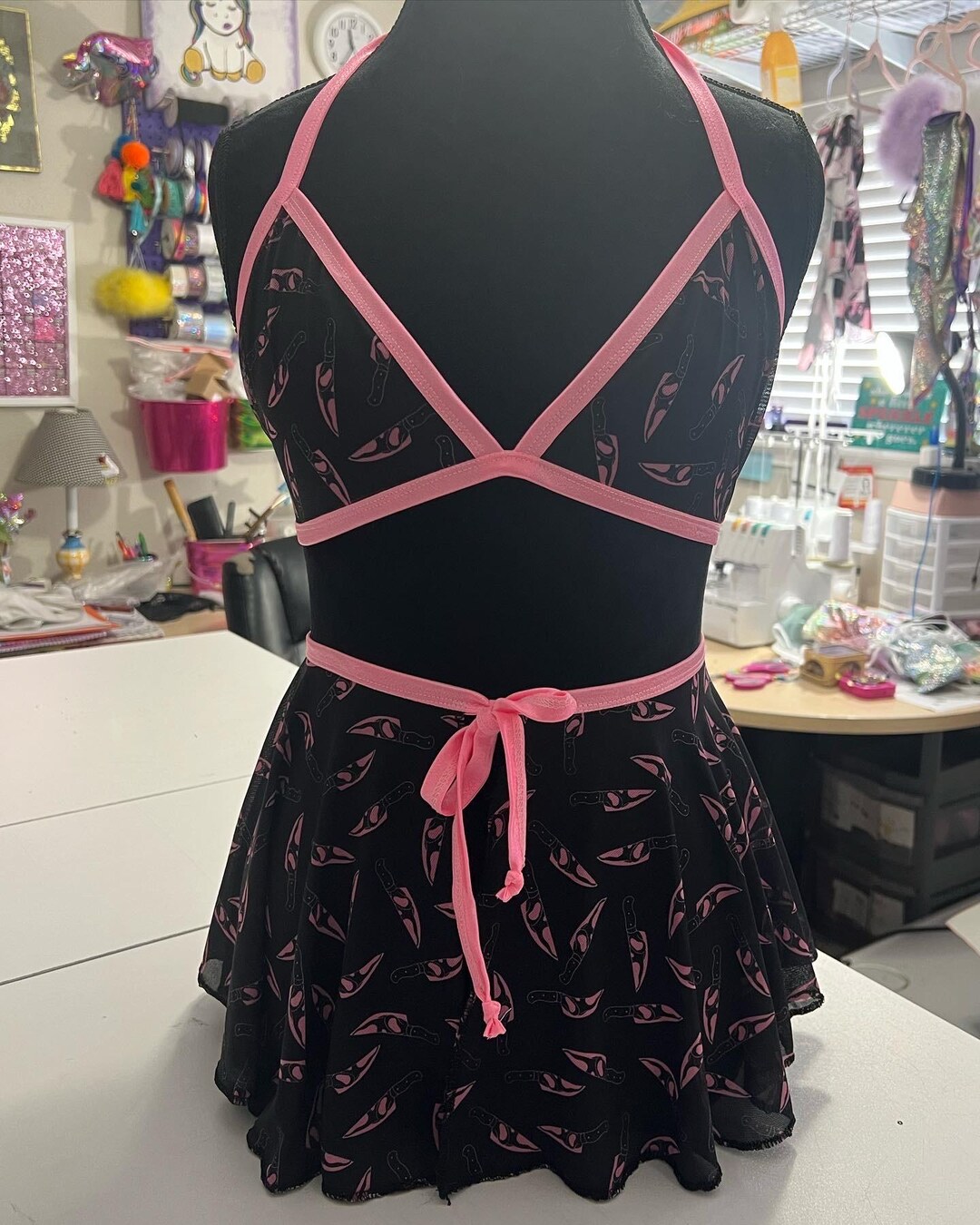 Ready to Ship Spooky Set • Rave Wear • Halloween Aesthetic • Rave ...