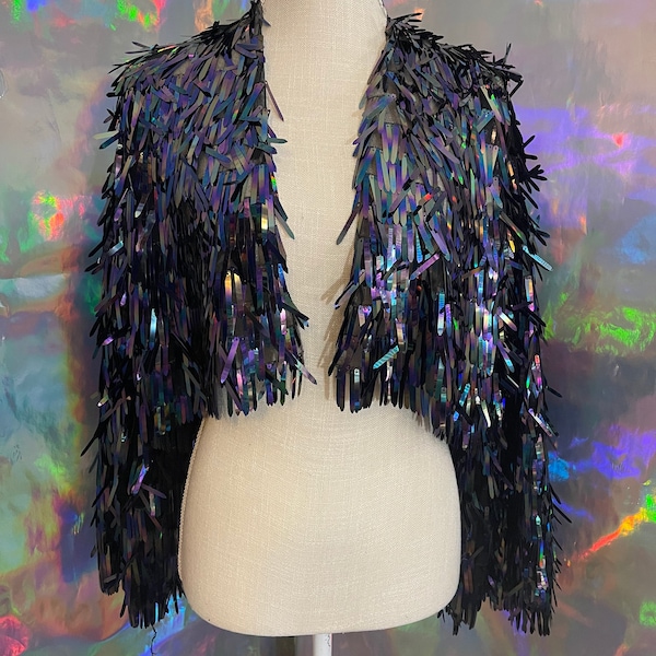 Sequin Jacket - Etsy