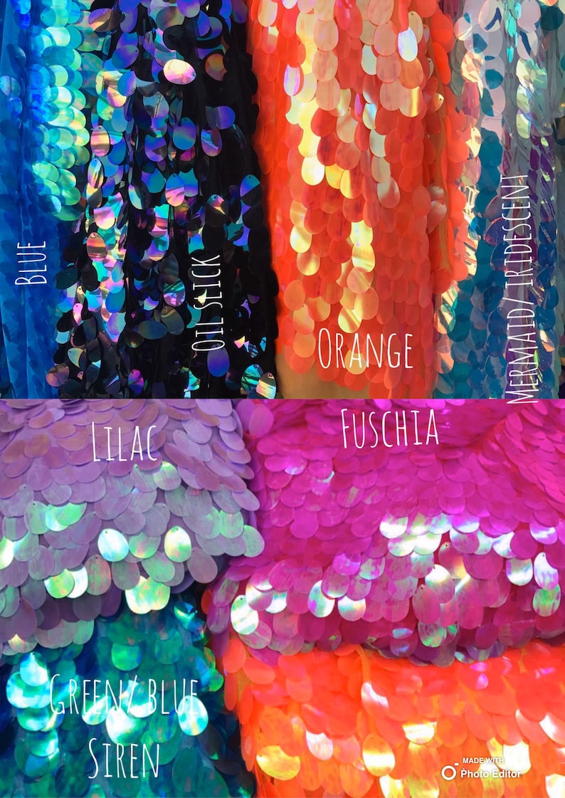 Glittery Jacket in Jumbo Sequin Color Iridescent Orange / Sequin Robe ...