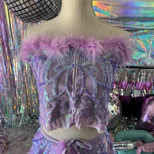Custom Sequin Set • Rave Wear • Fairy Aesthetic • Rave Fashion • Rave ...