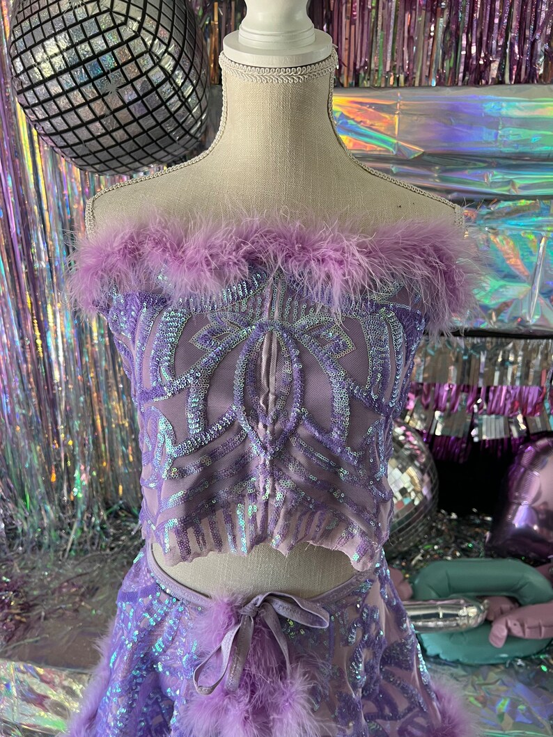 Custom Sequin Set • Rave Wear • Fairy Aesthetic • Rave Fashion • Rave ...