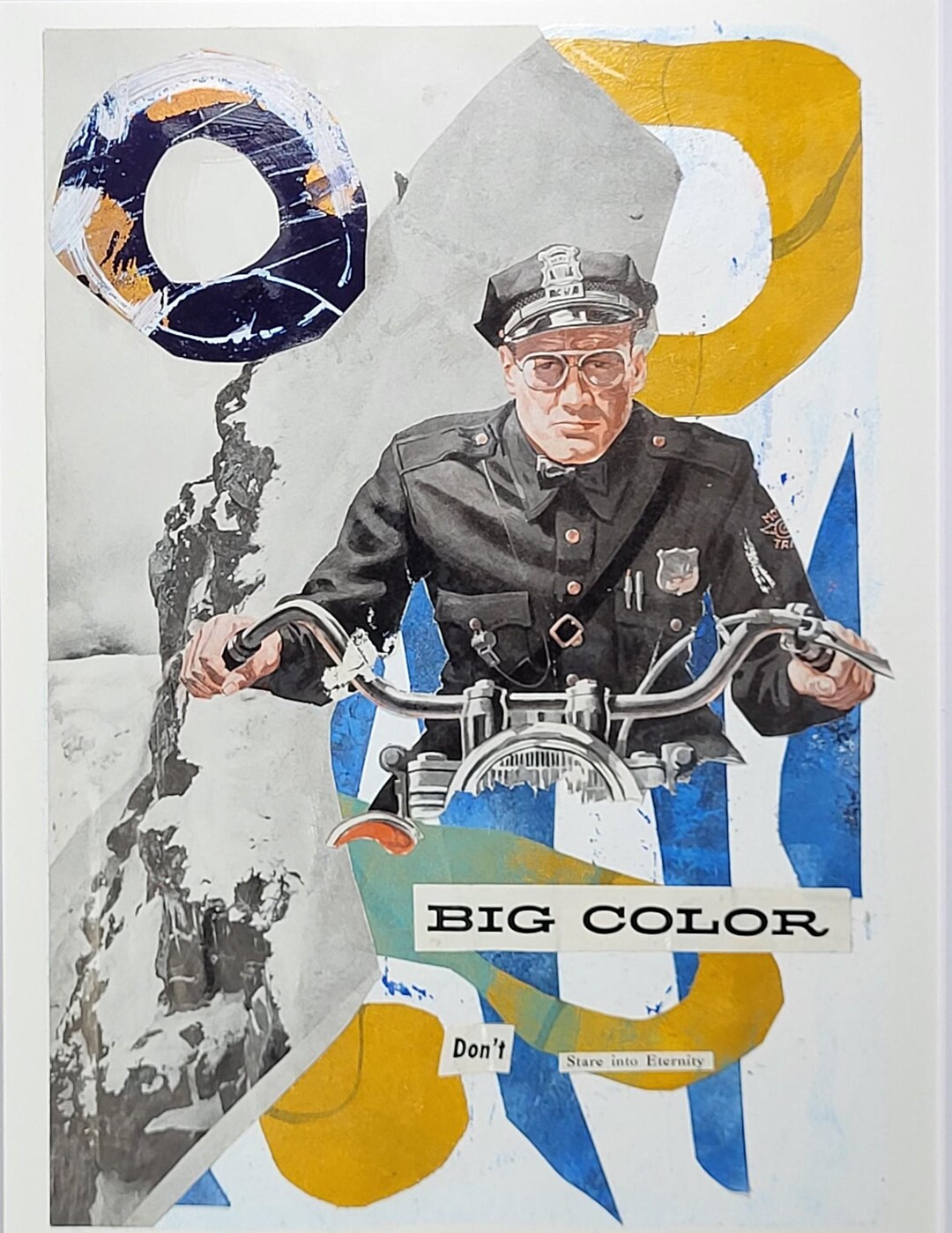 Big Color. Don't Stare Into Eternity - Etsy