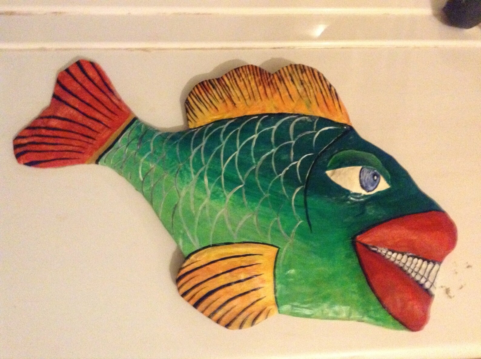 Fish Dreamer Wall Decor Wall Art Paper Sculpture - Etsy
