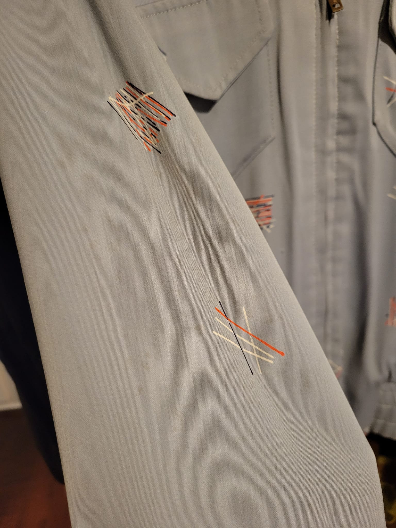 1950's Reversible Gabardine Jacket Cross Hatch Pattern Rare - Etsy