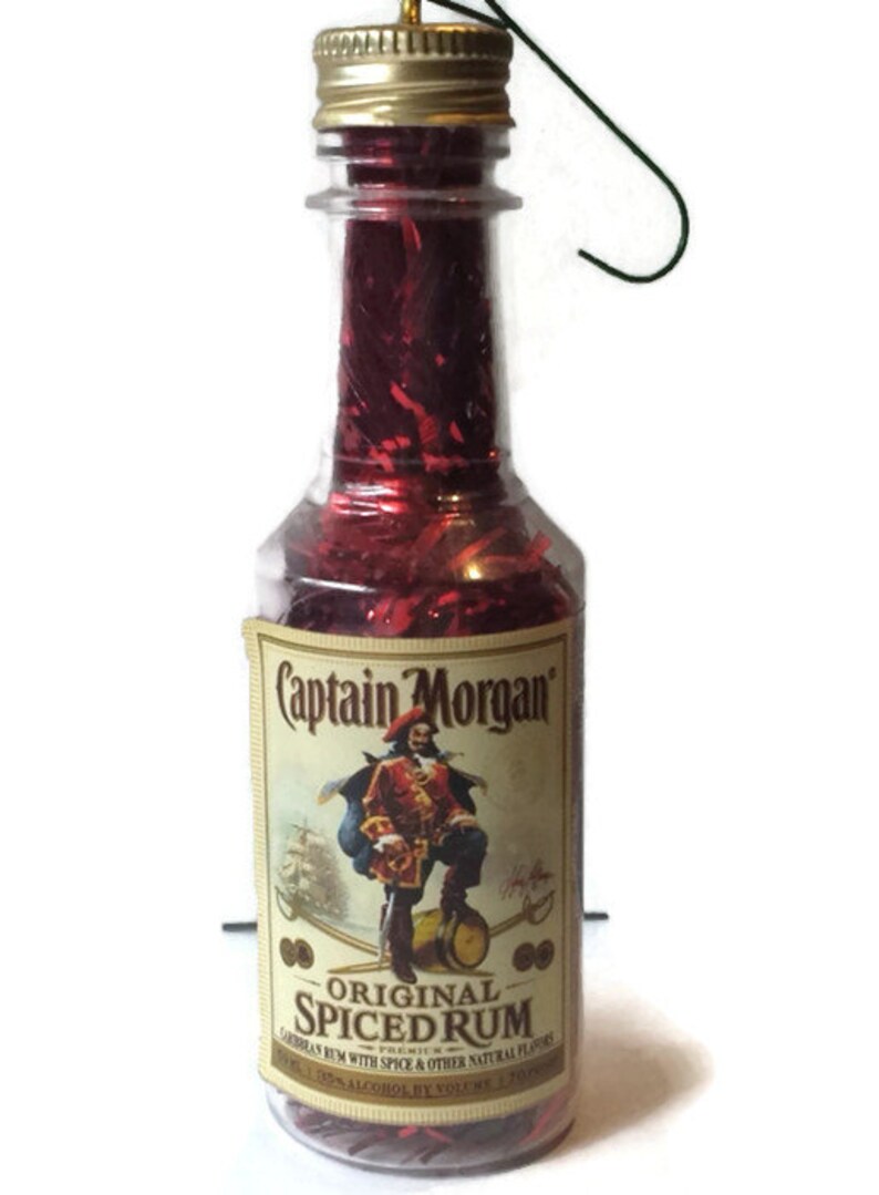 Captain Morgan Spiced Rum Captain Morgan Ornament gift Captain Morgan ...