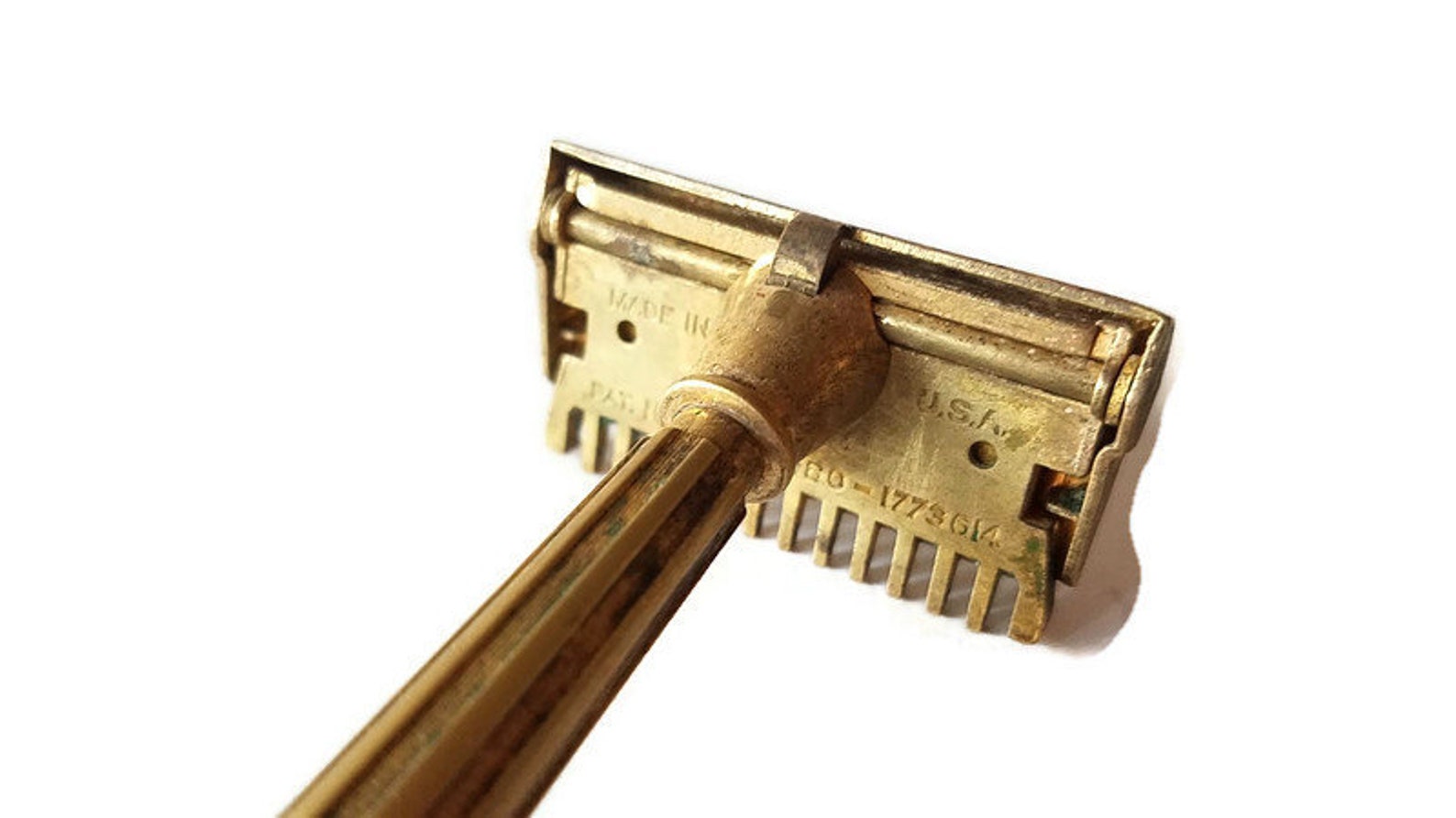 Vintage Razor vintage Gem razor Micromatic razor vintage brass | Etsy