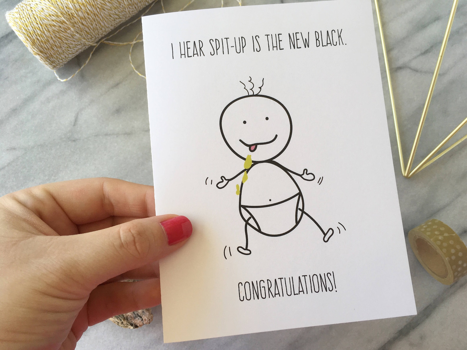 Funny Baby Card Funny Pregnancy Card New Parent Card Funny - Etsy