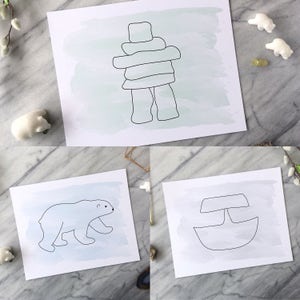 Ulu Art Print Ulu Wall Decor Indigenous Art Inuit Art Ulu Kitchen Art ...