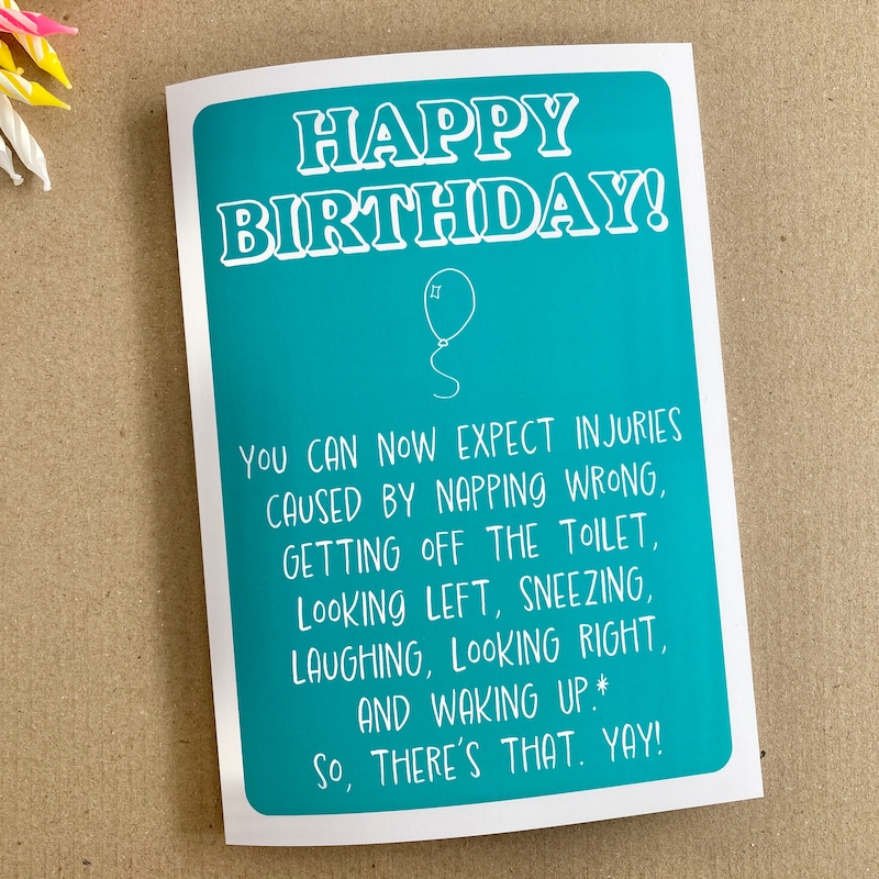 Rude Birthday Card - Etsy