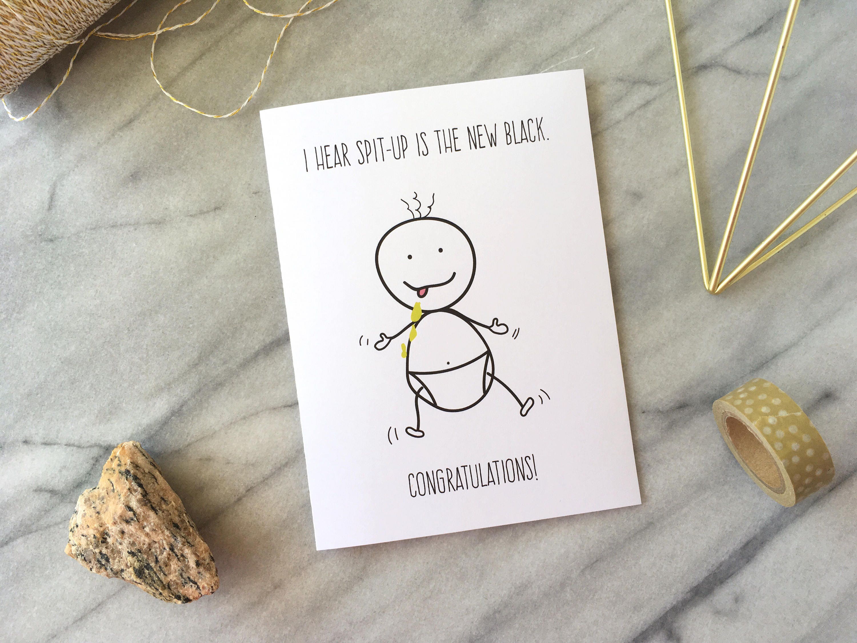 Funny Baby Card Funny Pregnancy Card New Parent Card Funny - Etsy