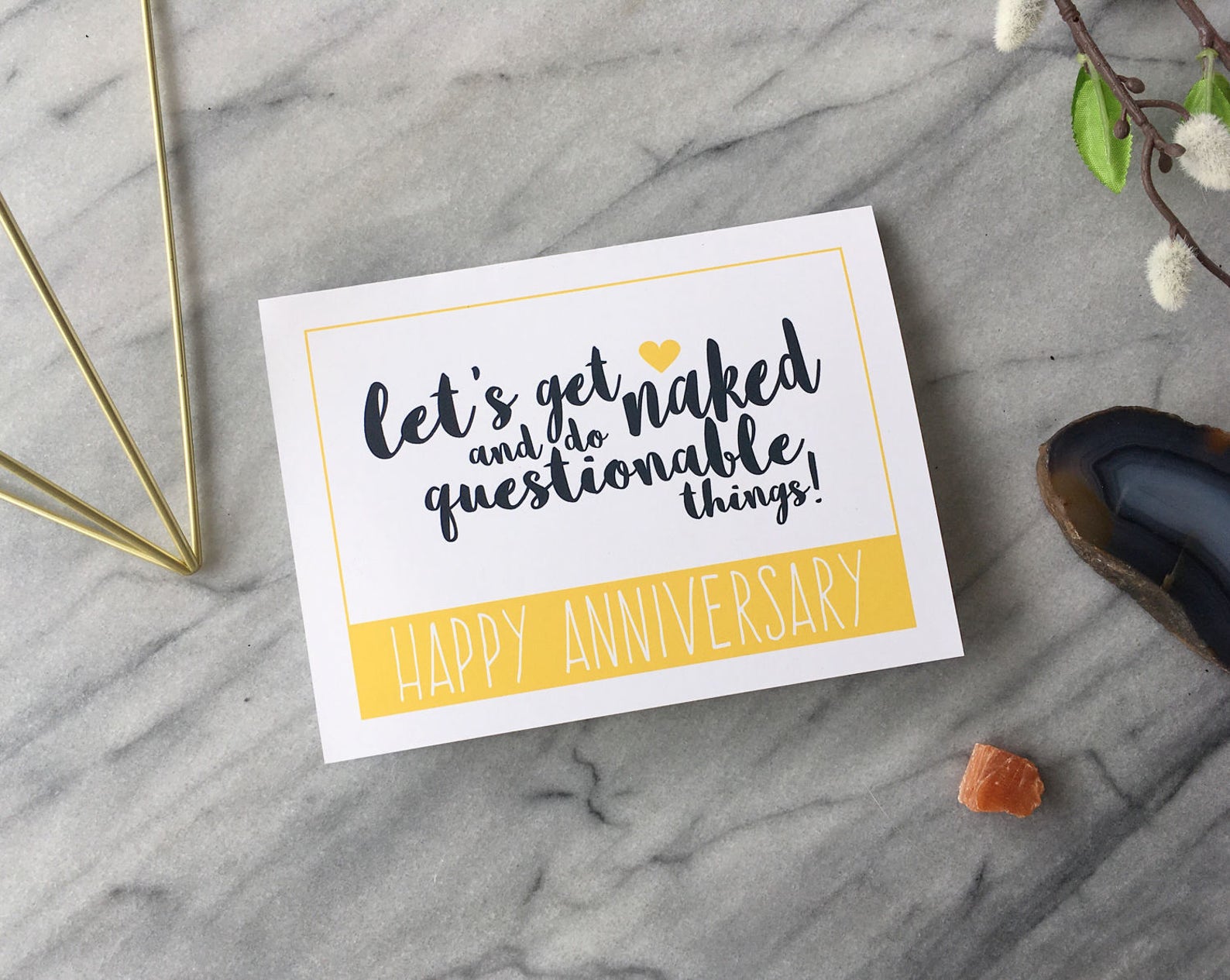 Naughty Anniversary Card Funny Anniversary Card Sexy Etsy