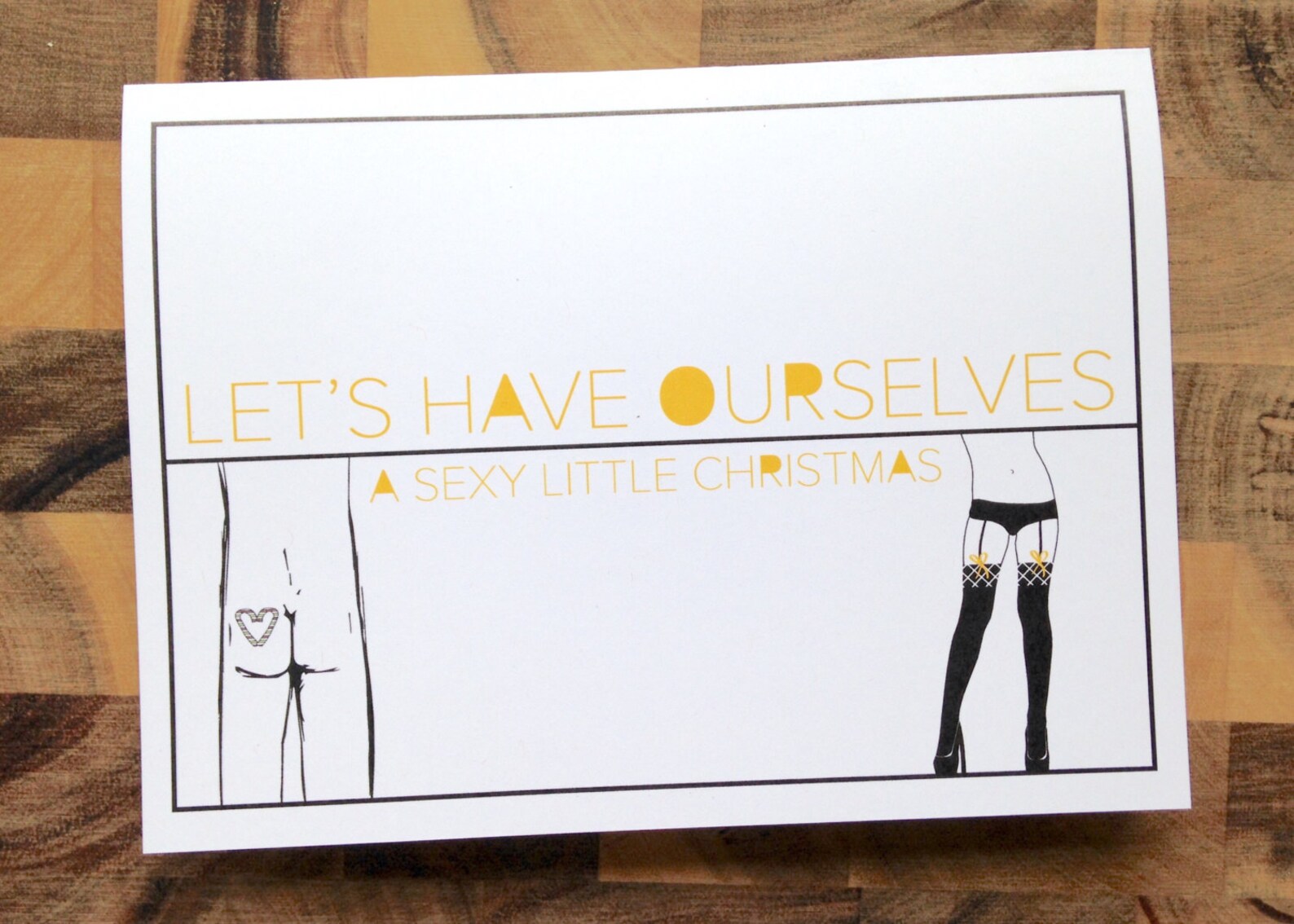 Naughty Christmas Card Funny Card Sexy Christmas Card Mature Adult