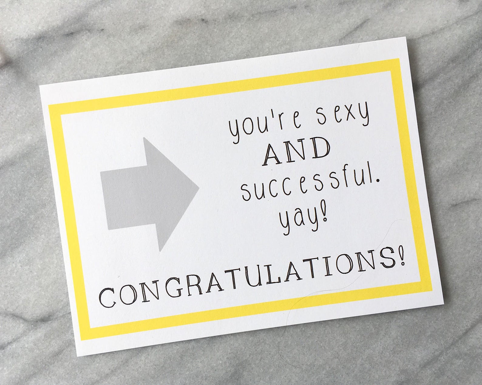 Sexy Funny Congratulations Card Graduation Card Sexy AND - Etsy