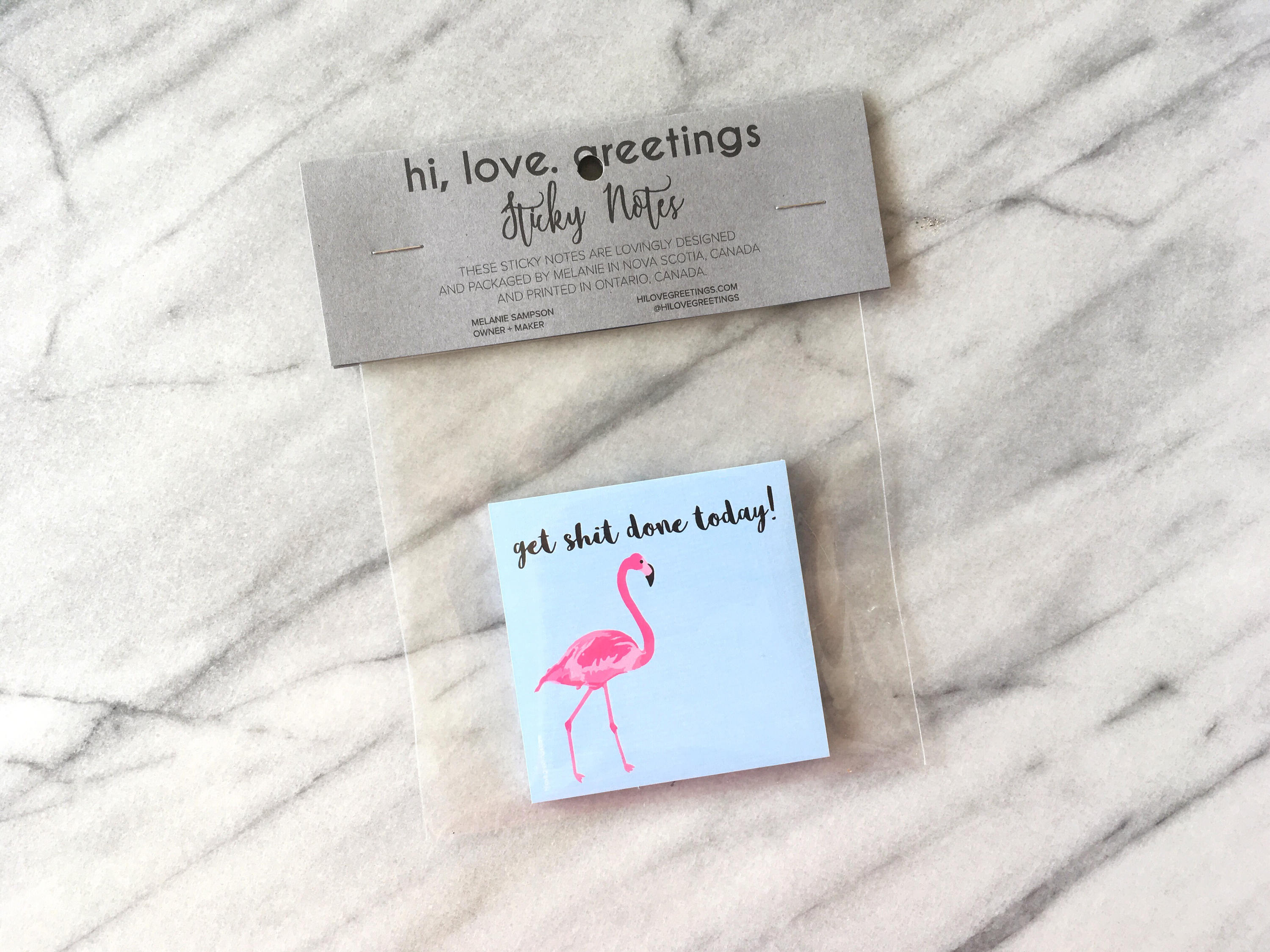 Cute Sticky Notes Flamingo Sticky Notes Funny Sticky Notes Cute Notepad ...