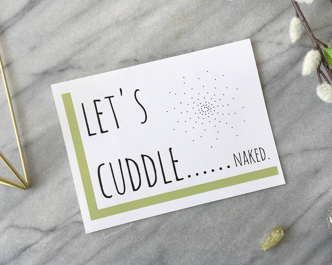 Naughty Sexy Funny Valentine Card Birthday Card Lets Etsy