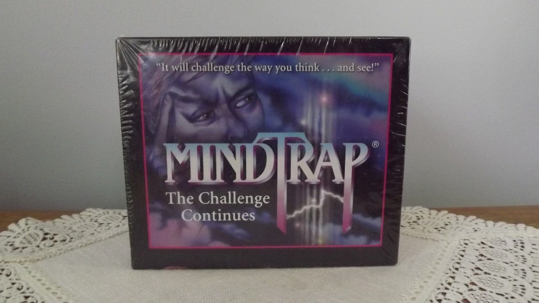 Mind Trap, the Challenge Continues, Copyright 1997, Vintage Board Game ...