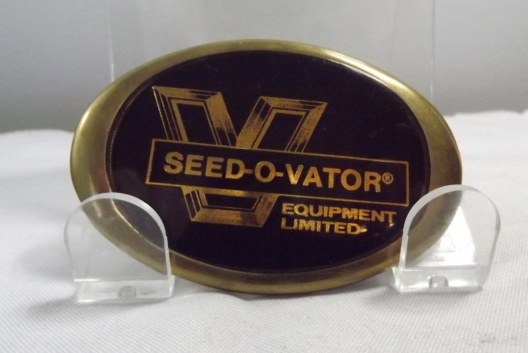 Vintage Seed-o-vator Advertising Belt Buckle, for the Serious Collector ...