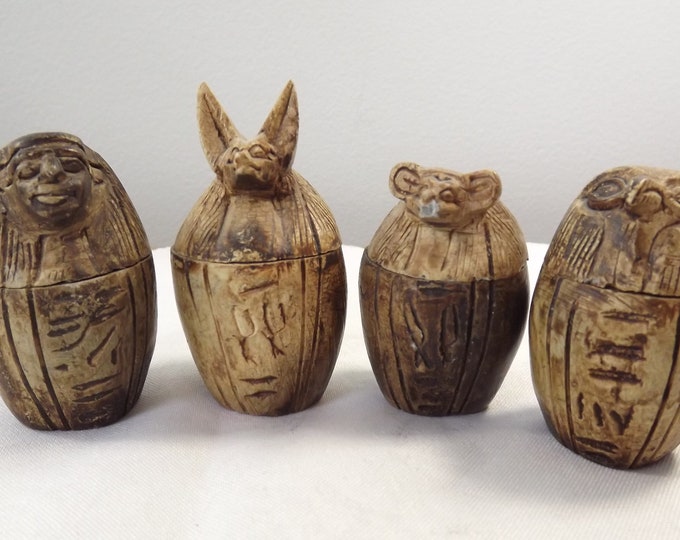 Hand Carved Miniature Trinket Boxes, Oddity Macabre Creature Vestibules ...