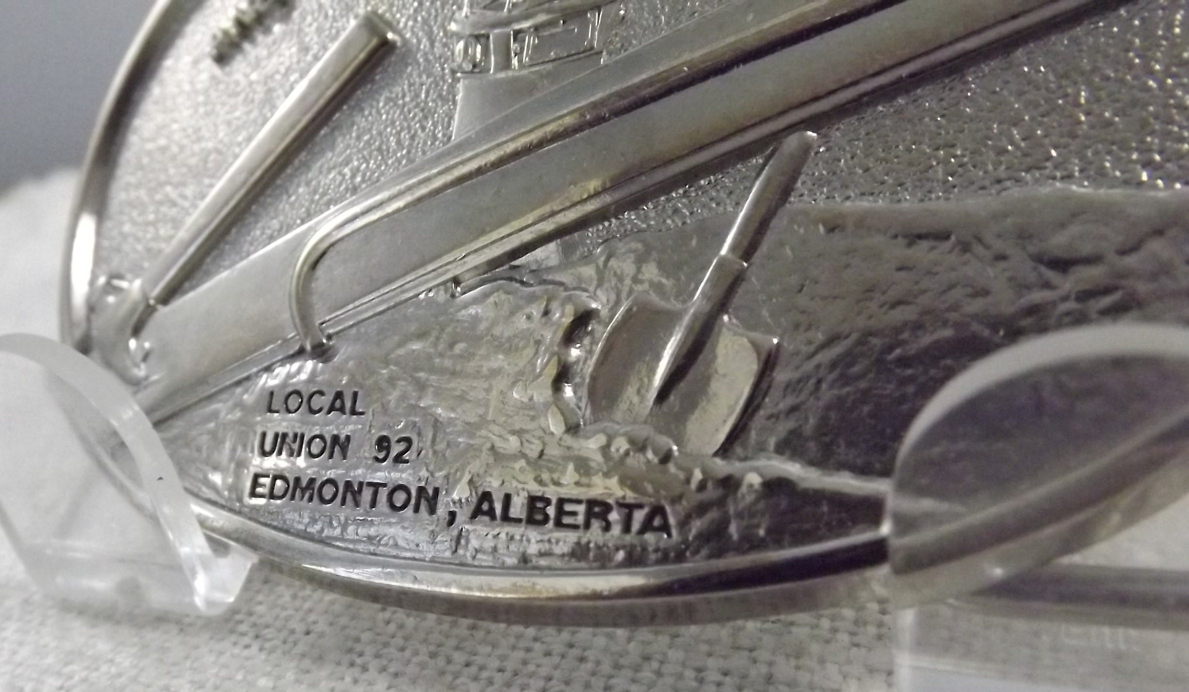 Vintage Construction and General Workers Belt Buckle Local - Etsy Australia