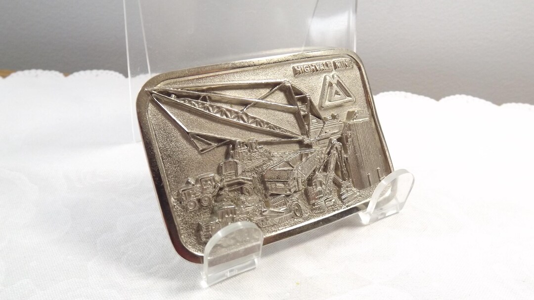 Highvale Mine Open Pit Coal Mine Belt Buckle, Mining Sector - Etsy