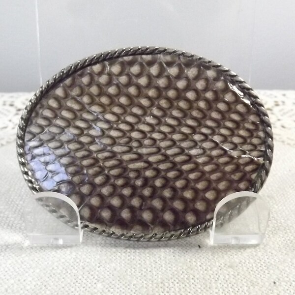 Snake Skin Belt Buckle - Etsy