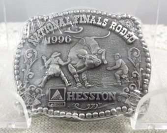 National Finals Rodeo Child's Buckle 1997 Hesston | Etsy