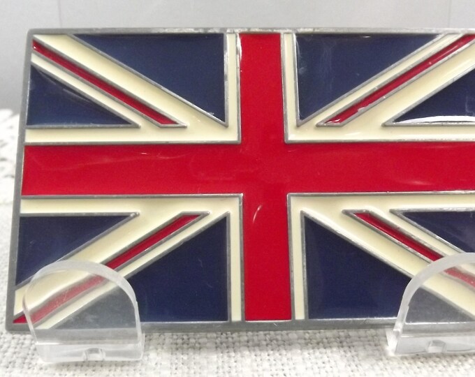 Union Jack Flag Belt Buckle, British Flag-shaped Buckle - Etsy
