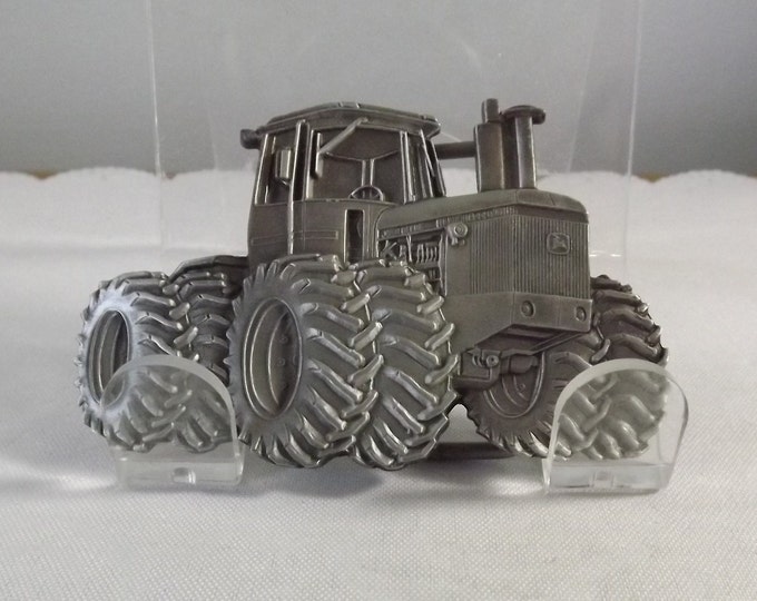 Vintage John Deere 8440 Tractor Shaped Belt Buckle, Statement Buckle ...