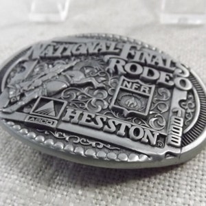 National Finals Rodeo Child's Buckle 1998 Hesston Commemorative Series ...