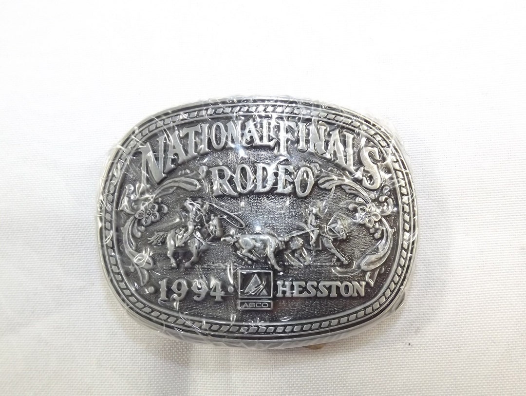 National Finals Rodeo Child's Buckle 1994 Hesston Commemorative Series ...
