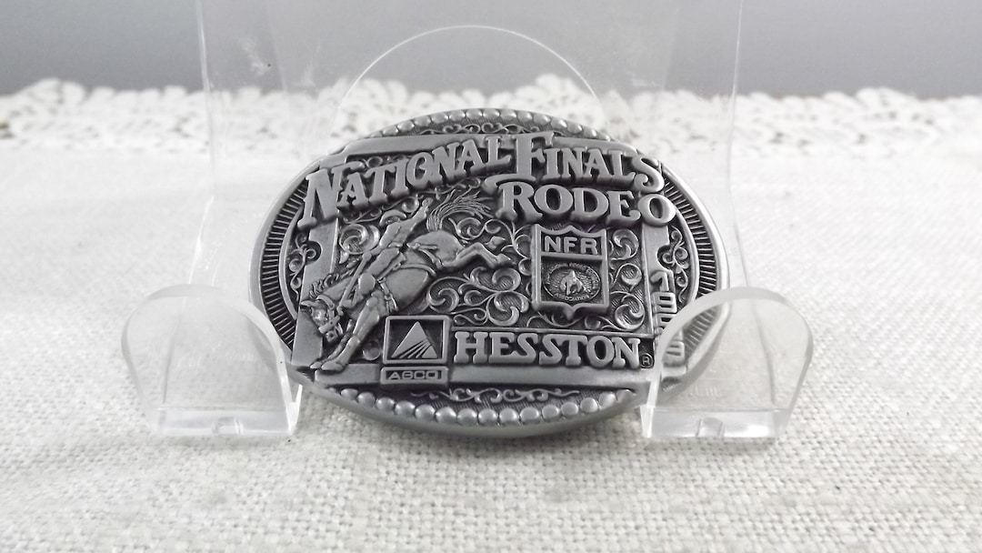 National Finals Rodeo Child's Buckle 1998 Hesston Commemorative Series ...