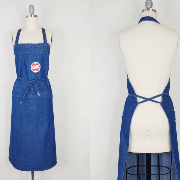 Denim Apron - Etsy
