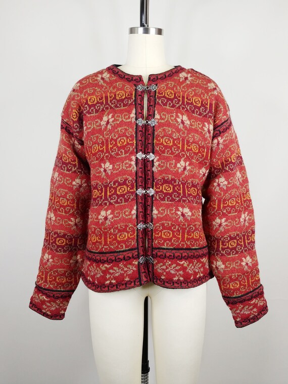 Icelandic designs vintage red - Gem