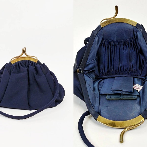 Blue Handbag - Etsy