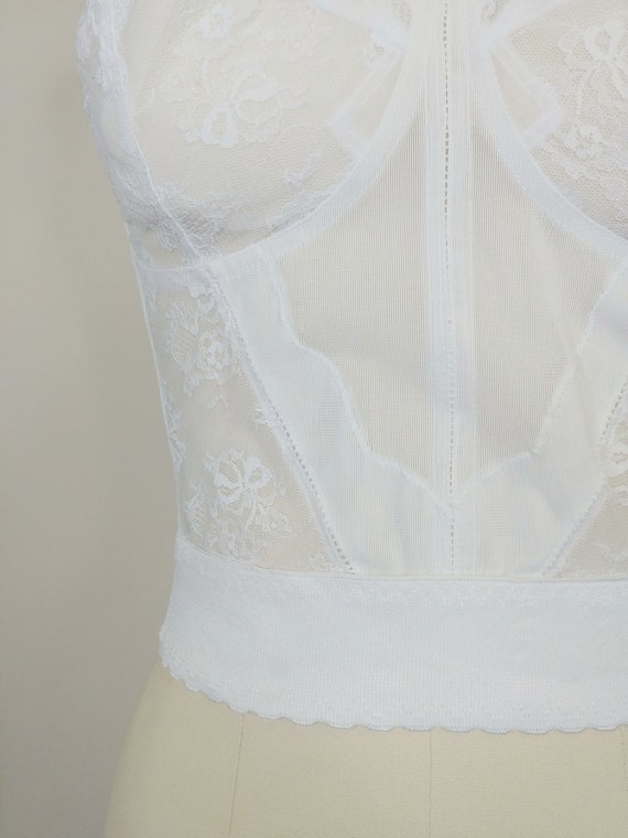 1990s Bali Bow Print Long Line Bra | Vintage 90s Bras… - Gem