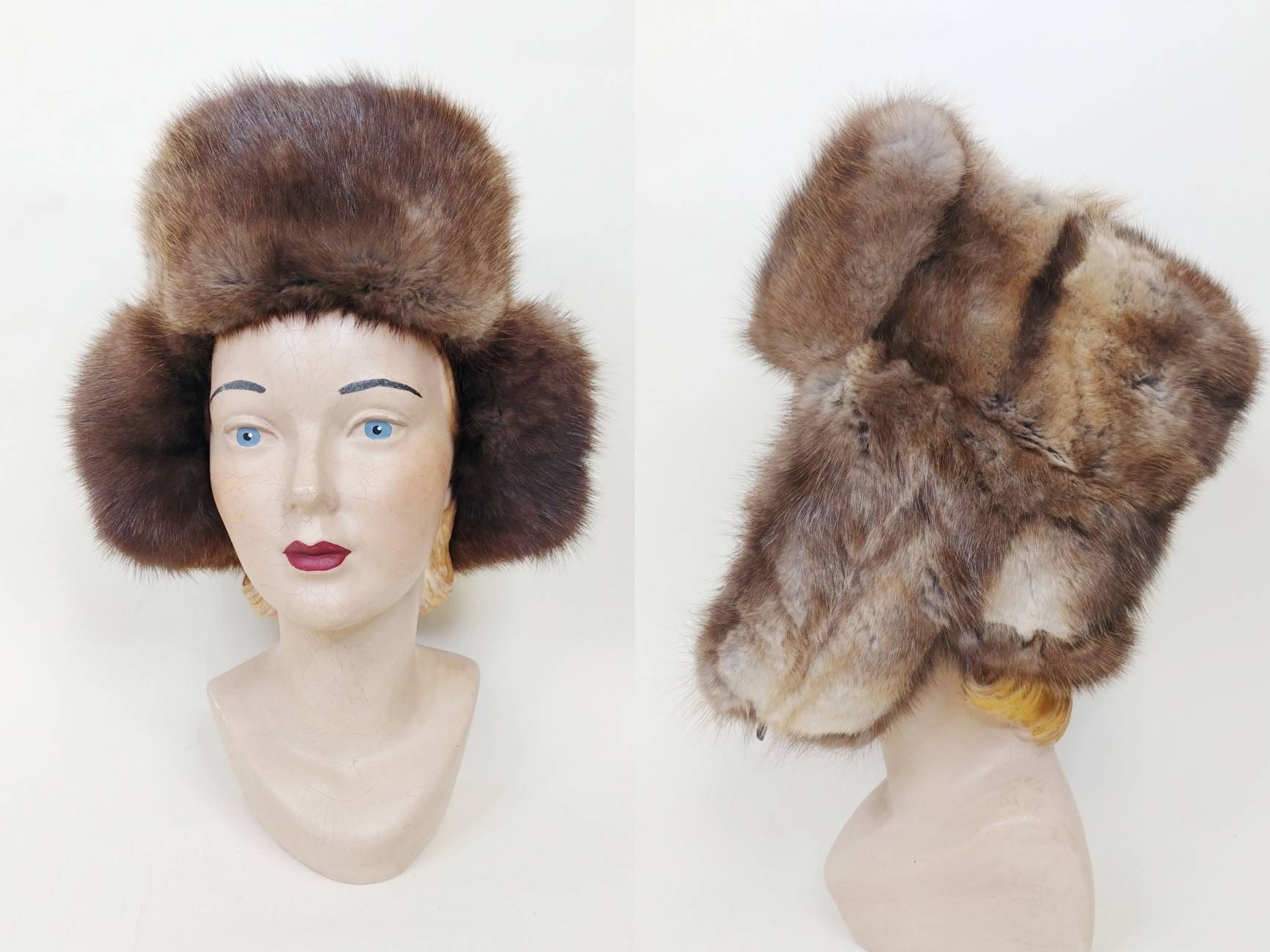 80s Style Hats With Flaps