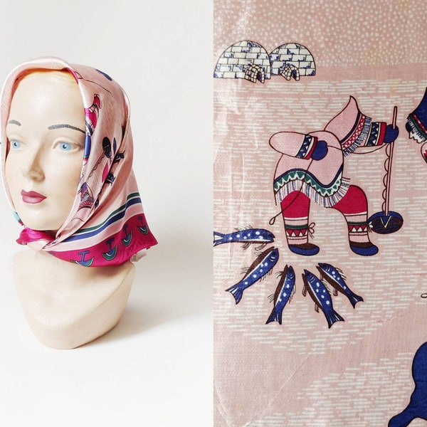 1970s Head Scarf - Etsy