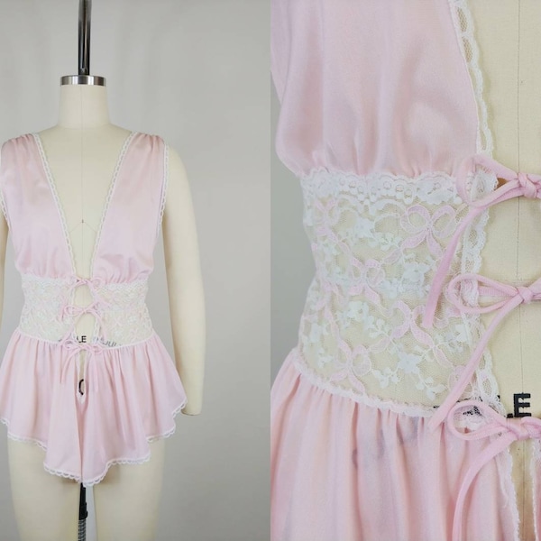 Lingerie Front Open - Etsy