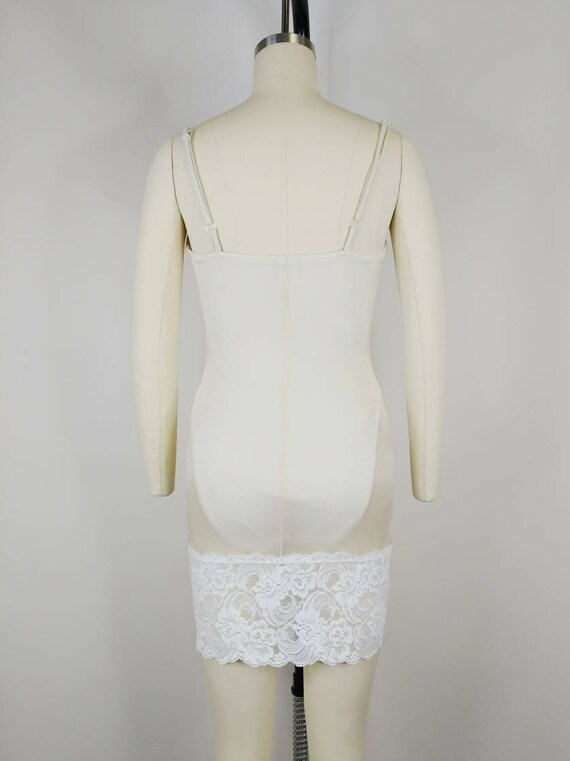 1990s Nancy Ganz Under It All Cream Underwire Shapewe… - Gem
